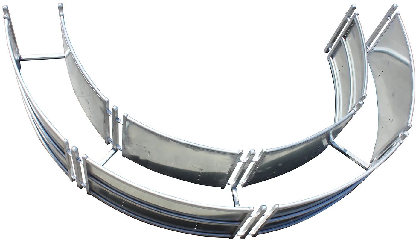 Curved Race Panels - Durable and Efficient Livestock Fencing
