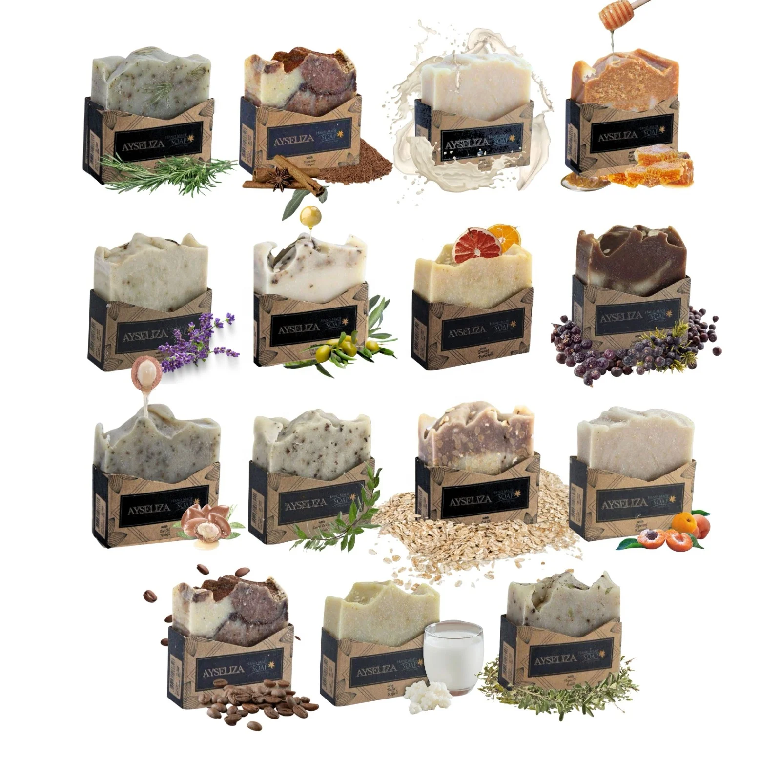 Wholesale Organic Handmade Artisan Soap Made in Turkey Custom Private ...