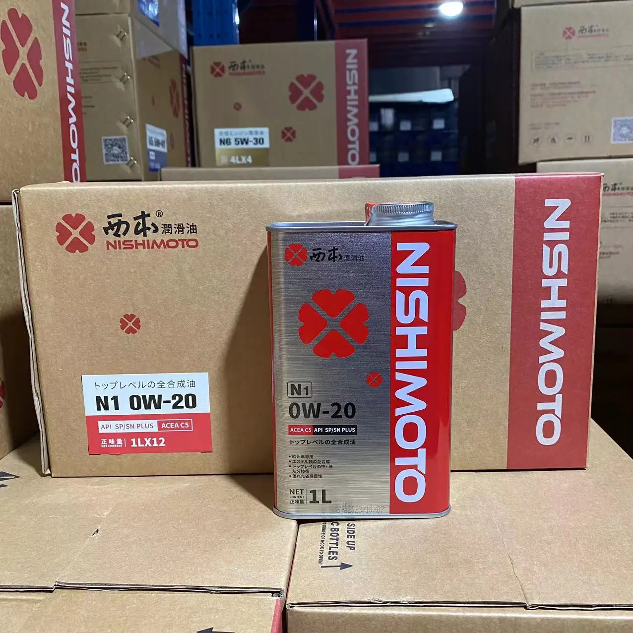 Nishimoto N1 Premium Car Oil - Quality Lubricants API SP
