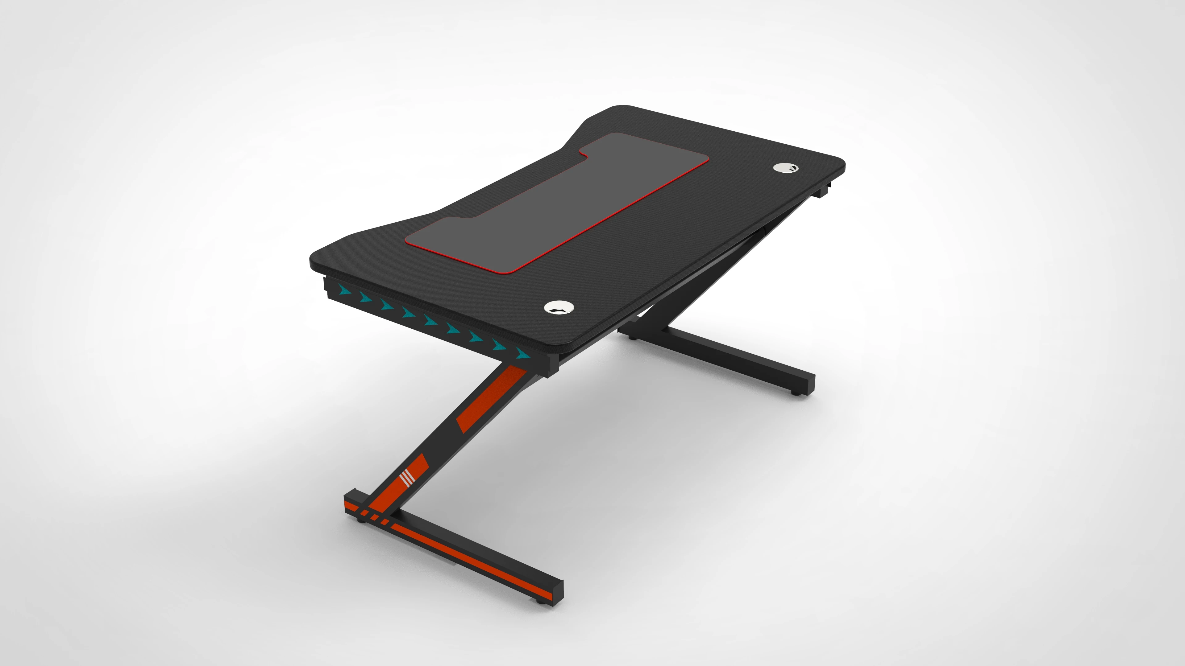 Interactive Gaming Computer Desk Adjustable Height Gaming Table Pc Desk ...