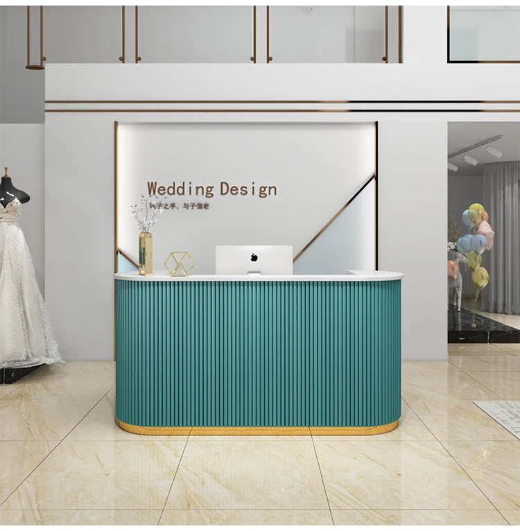 Modern Clothing Store Cashier Front Desk - Luxury & Durability