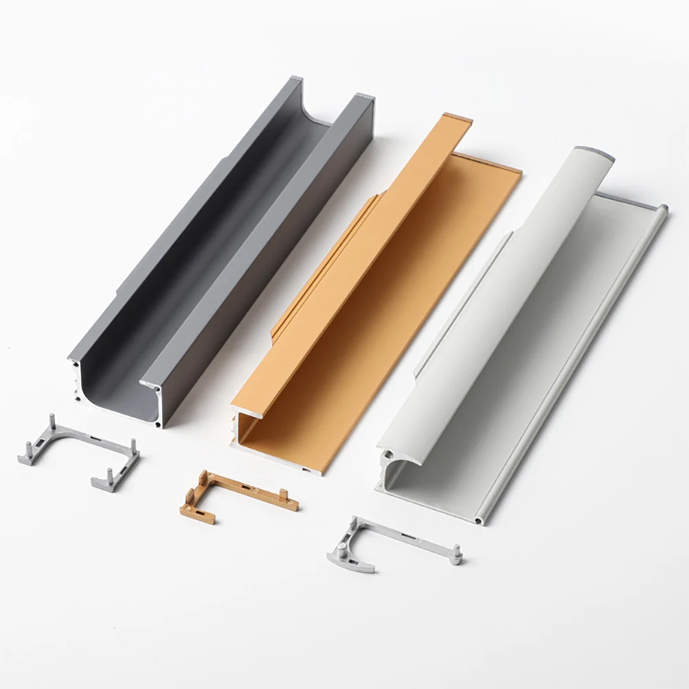 Alibaba.com: 18mm kitchen cabinet aluminum G handle profile, powder ...