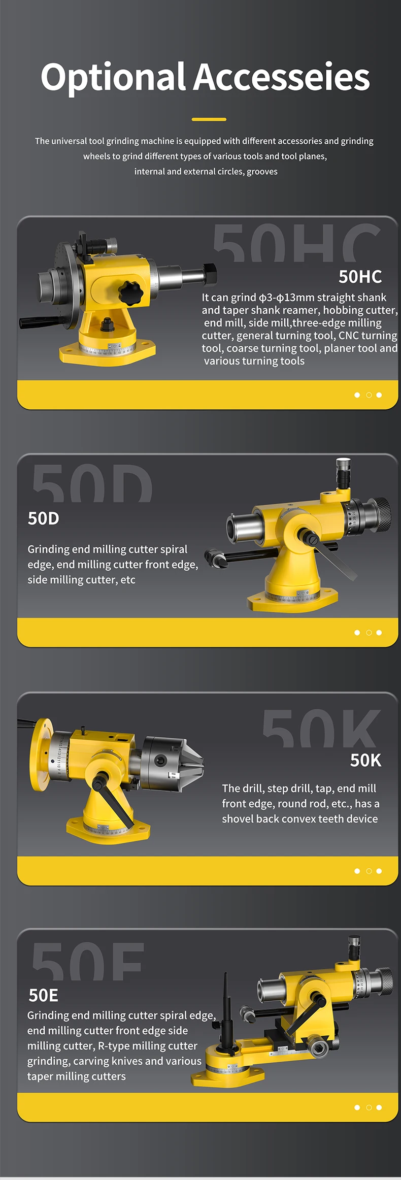MEIRI MR-600F Universal Tool and Cutter Grinder - Easy to Operate