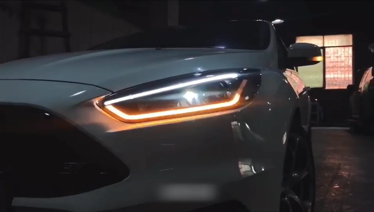 Led Drl Dynamic Headlight Headlamp For Ford Focus 2015 2016 2017 2018 ...