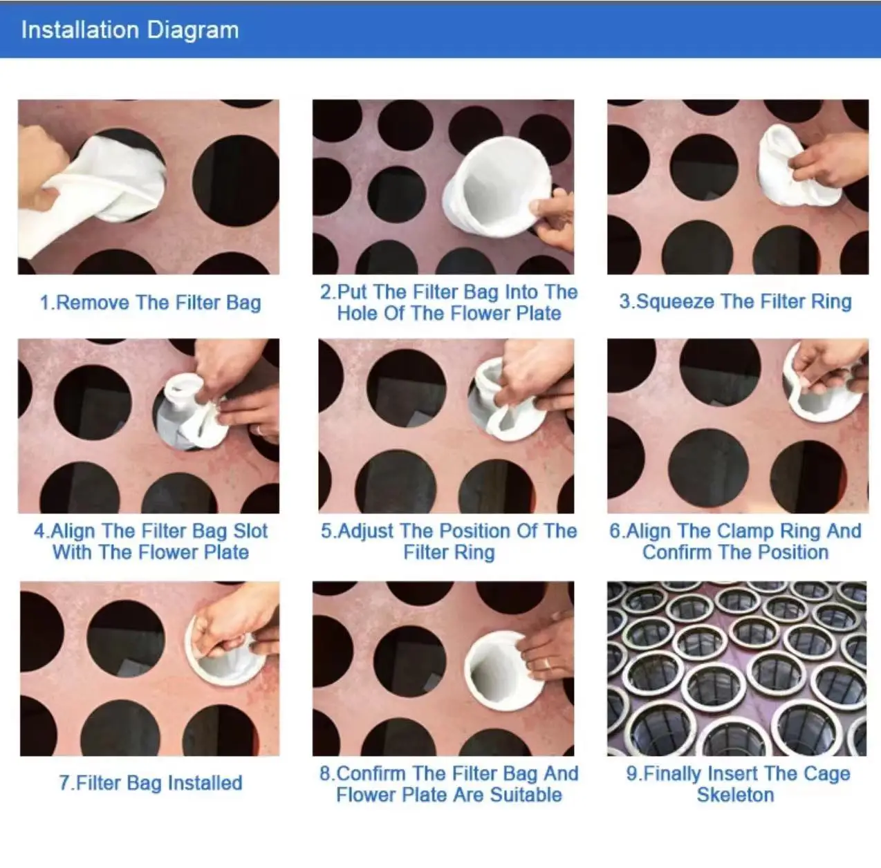 Dust Collector Keel Dust Removal Skeleton Spring Skeleton| Alibaba.com