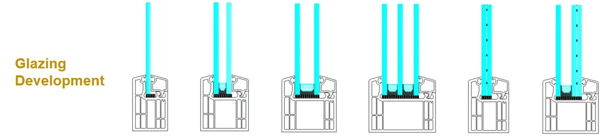 Passive Window Super Thin Triple Vacuum Glazing Sample Available Low-e ...