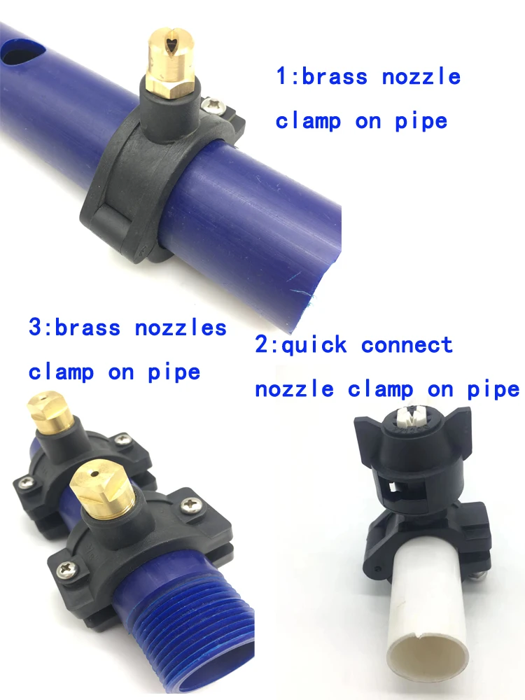 Pipe Mounting Clamp Nozzle Clip Spray Nozzle - Eyelet Clamp