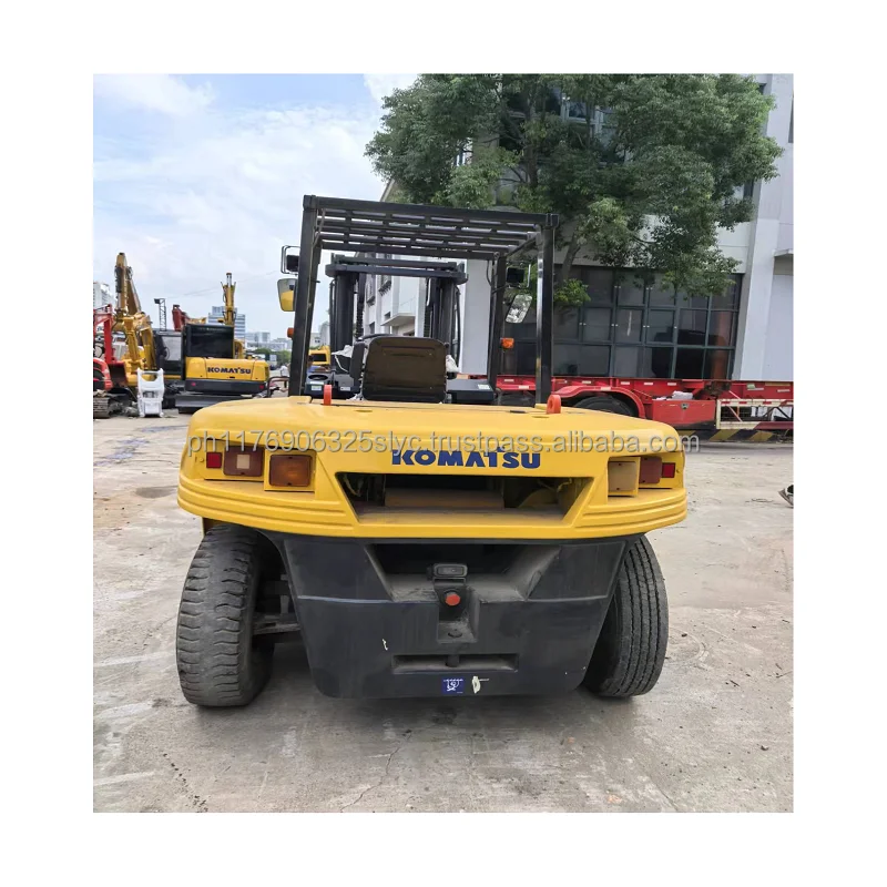 Japan Original Super Quality Komatsu TCM 7Ton FD70 Used Forklift with ...