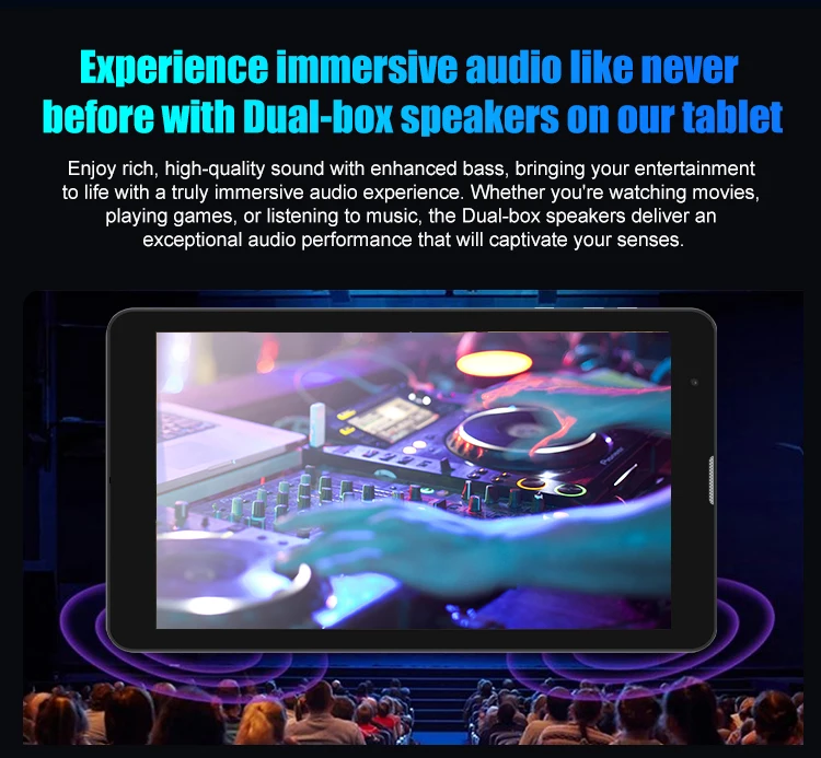 VTEX 8 Inch Touch Screen Wifi Android Tablet - Cheap & Professional
