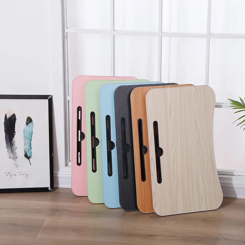 Simple Home Bedroom Foldable Laptop Desk Portable And Wooden Lazy Table ...