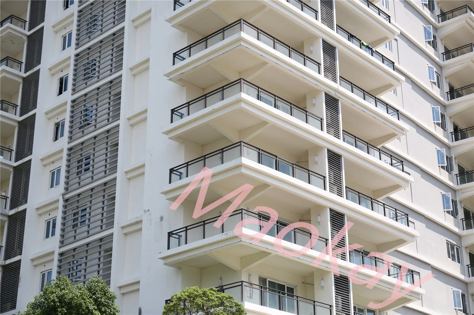 Australian Standard Frameless Glass Panel Balustrade For Balcony ...