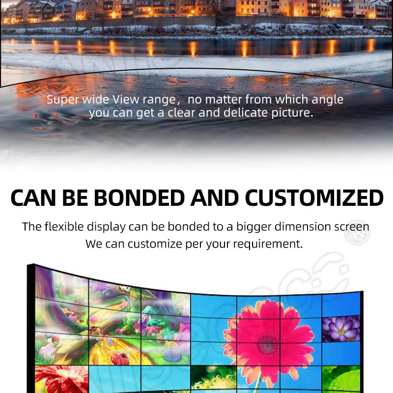 6 Inch Amoled Flexible 2k Resolution Paper-thin Curved 6inch Tft With ...