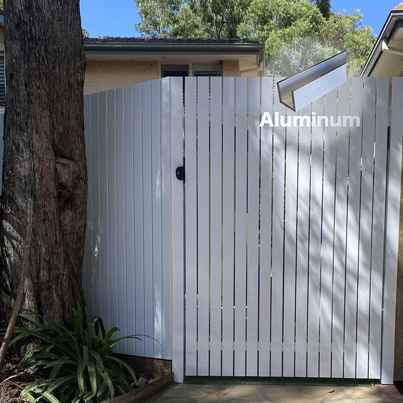 Garden Fence 3d Vertical Aluminum Blade Radiator Batten For Australia ...