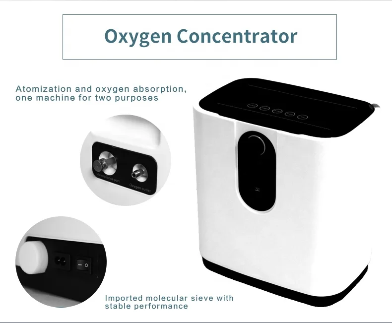 Ce Home Oxygen Machine 1l Psa Oxygen Generator Portable Mini 1l 3l 7l ...