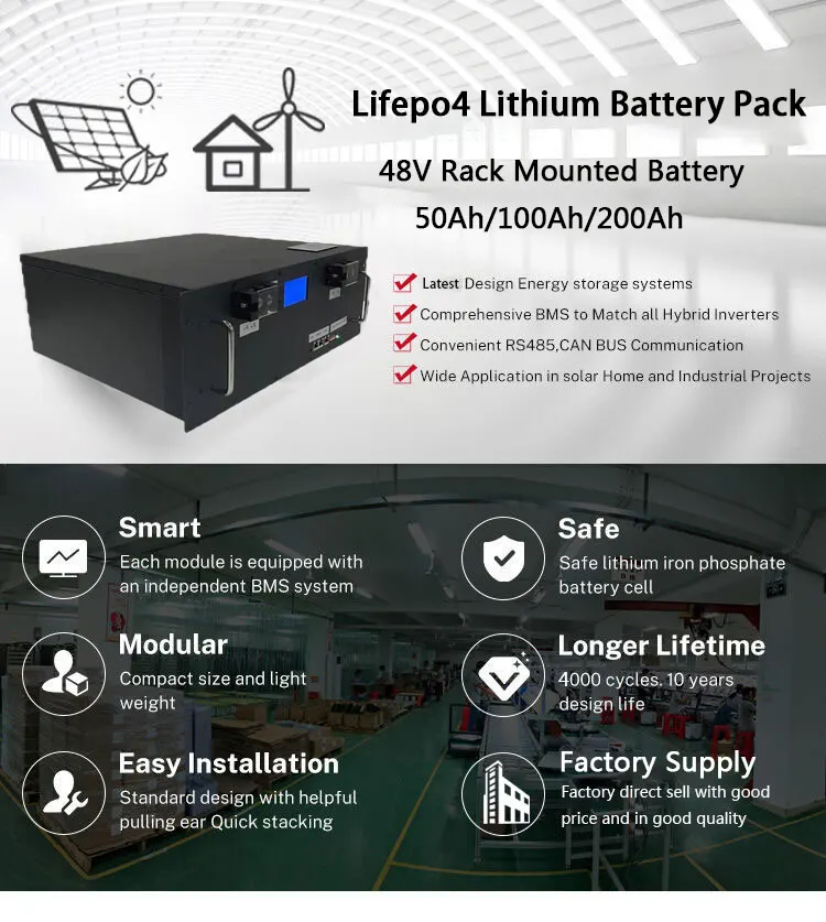 Renewgy Rack Mounted Smart Bms Oem Lithium-ion Ion 48 Volt 200ah ...