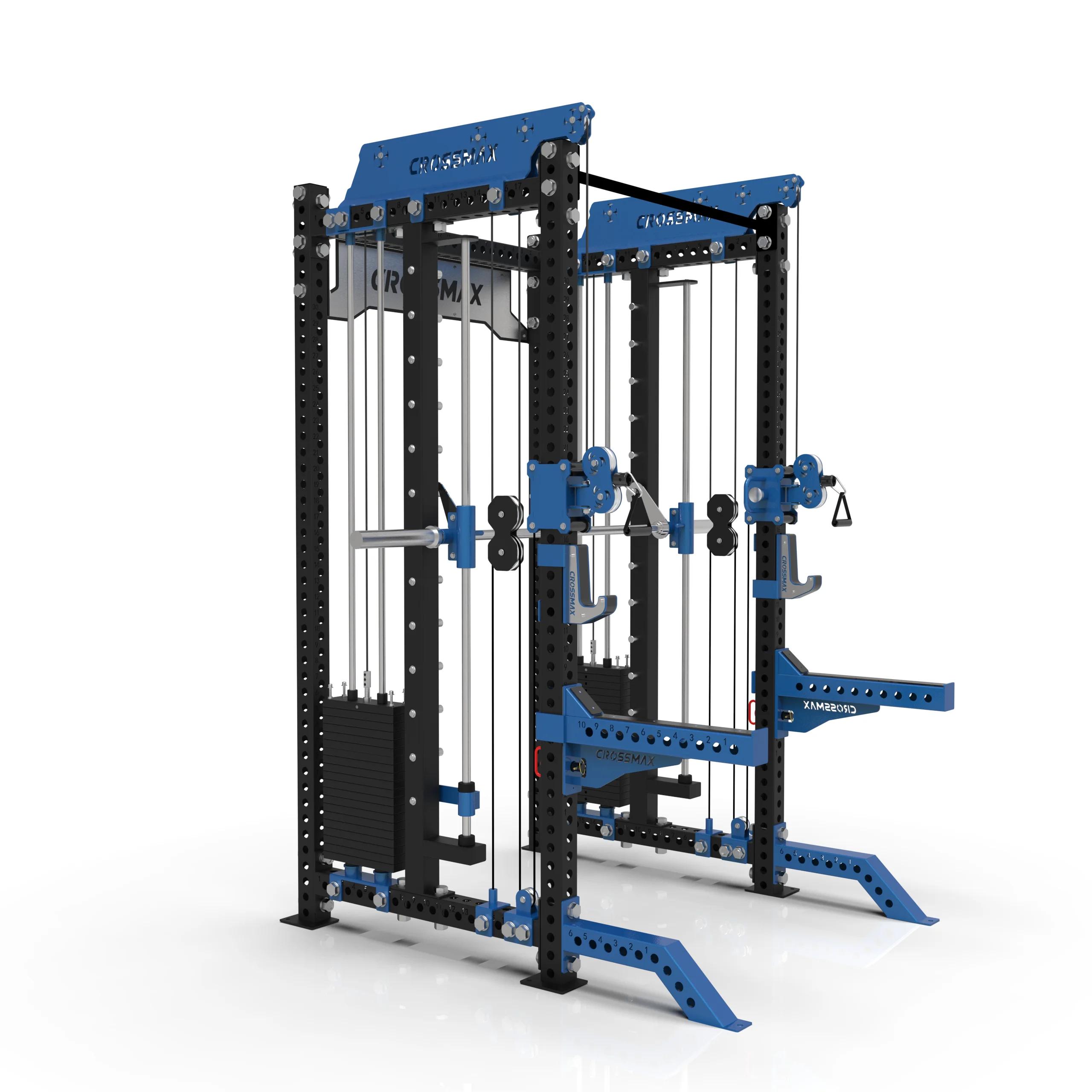 Commercial Gym Functional Trainer Cable Ratio 1to1 Multi Functional ...