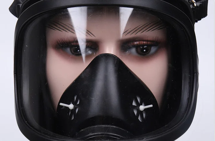 Latex Gas Mask Anti Nuclear Radiation Gas Mask Full Face Mask ...