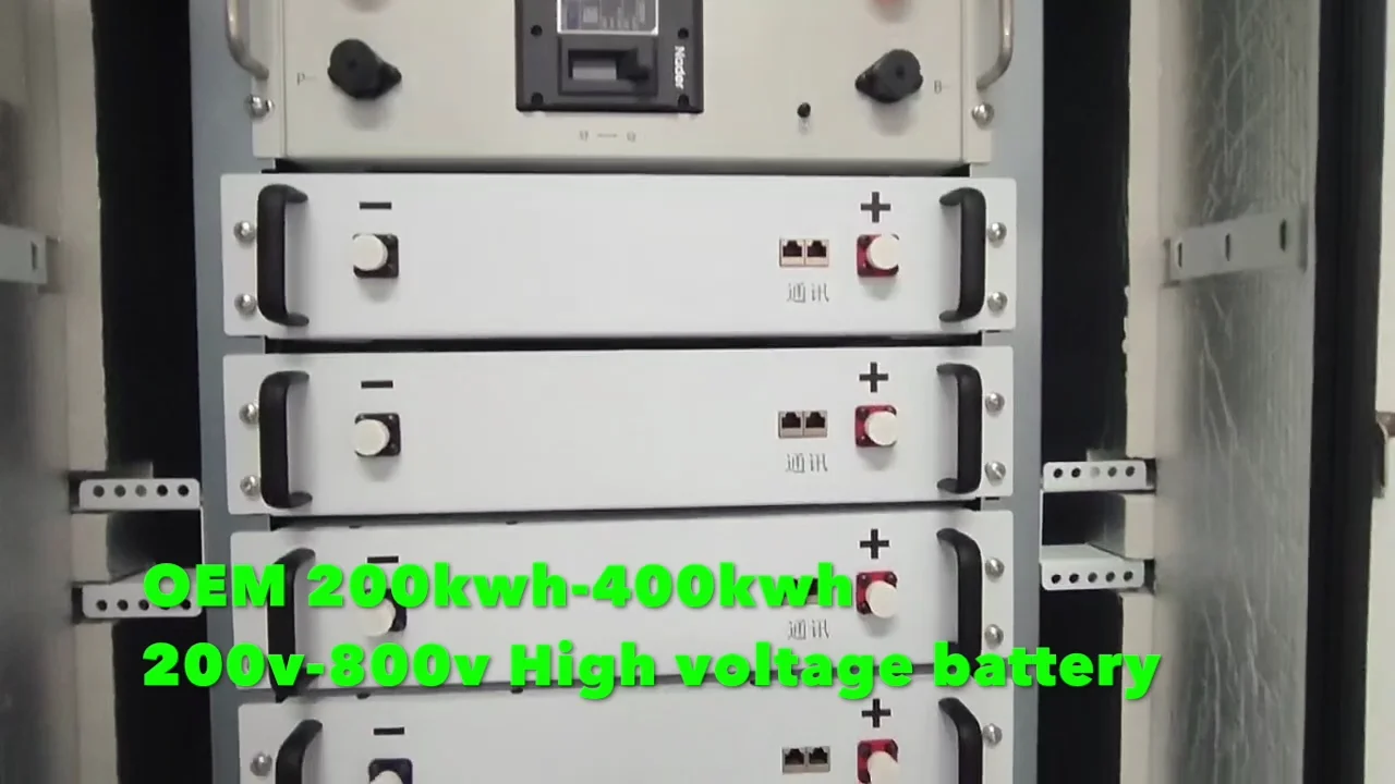 High Voltage Ess Water Proof Energy Storage Battery 50kw 100kw 200kw ...