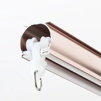 Curtain Carrier Wave Fold Curtain Tape Track Plastic Luxury Restaurants ...