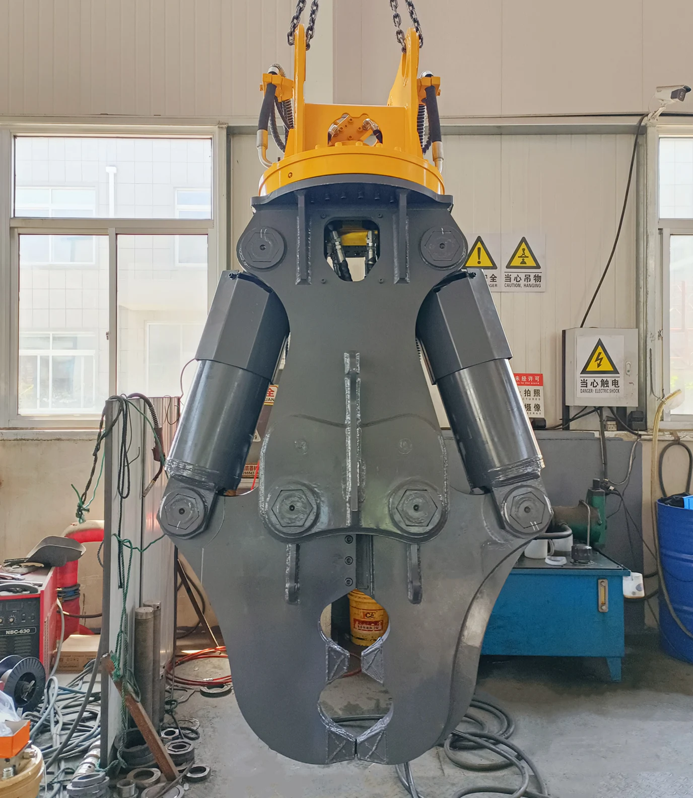 Excavator Hydraulic Shear Sections Demolition Shear For 20-30 Ton ...