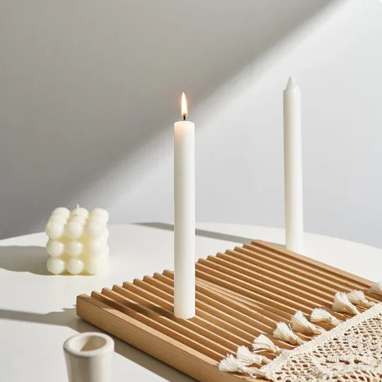 Classical Long Spiral Pillar Low Temperature Candles Interior Long ...