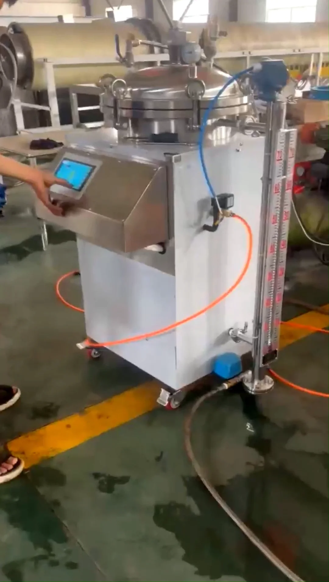 75l Small Retort Autoclave Vertical Autoclave For Canned Food - Buy ...