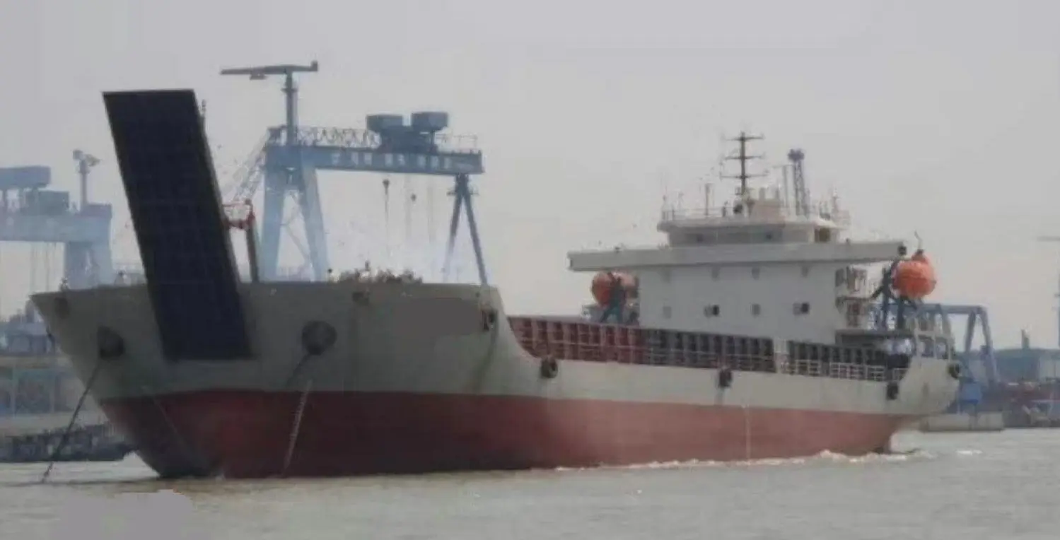 Sale of Used 7500 Tons Coastal Deck Cargo Ship Built in 2016