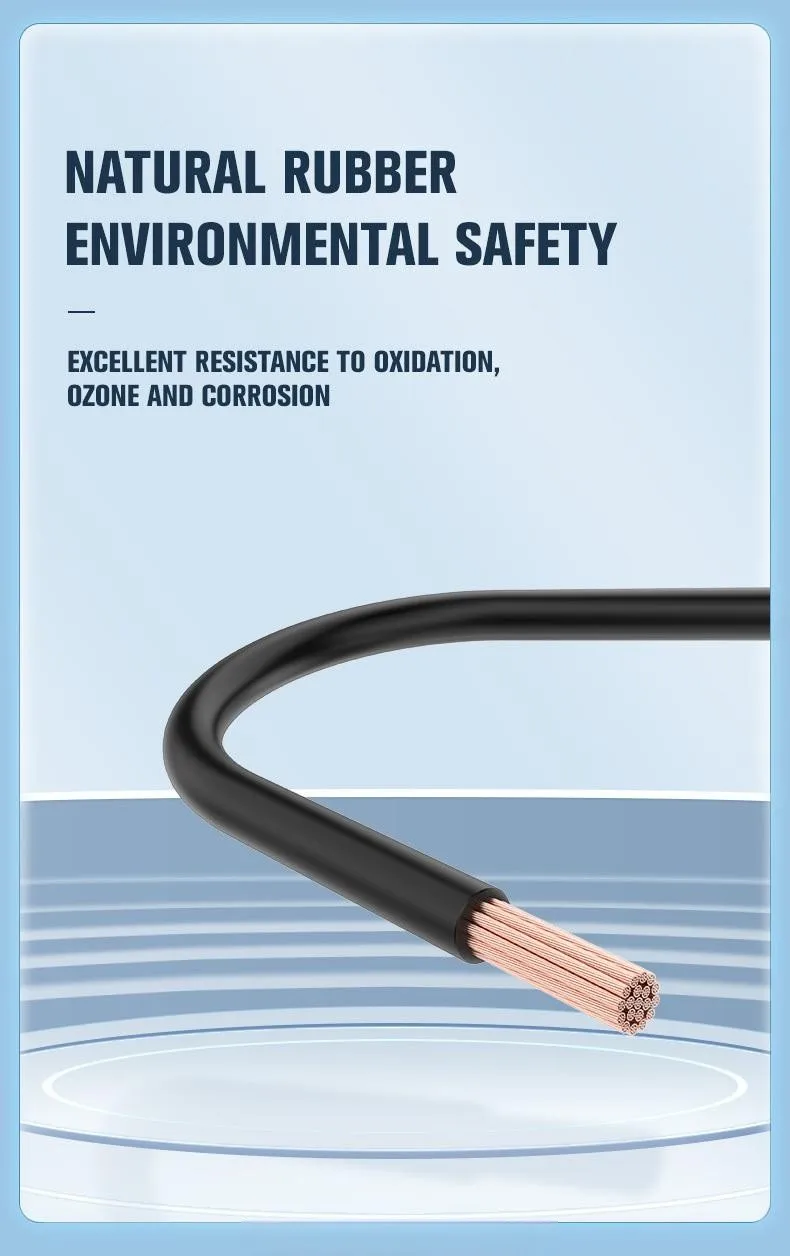 1/0 2/0 Gauge Black Orange Welding Cable 25mm2 50mm2 70mm2 Welding ...