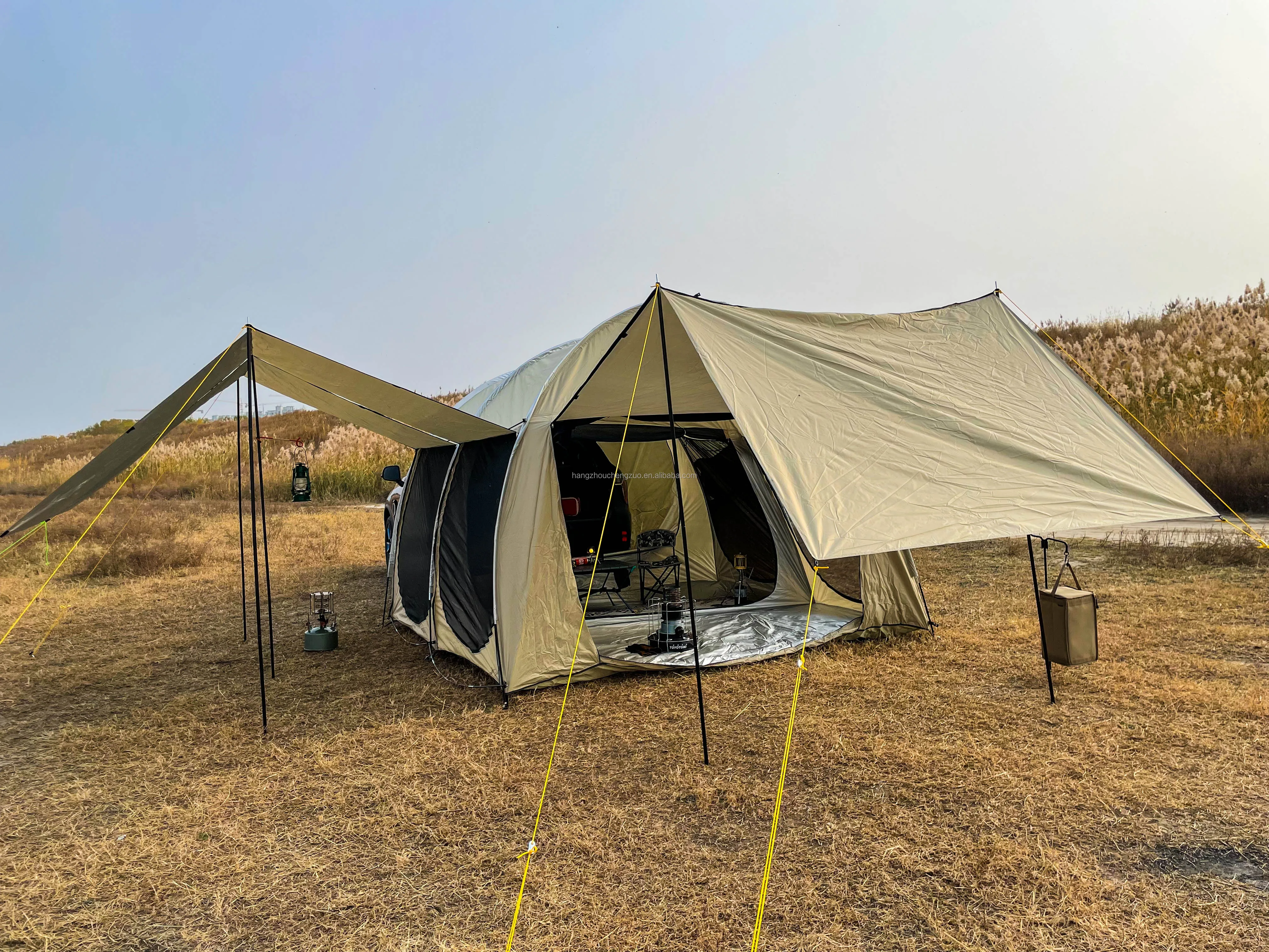 2 Room Advanced Car Rear Tent - SUV Tents with Spacious Rooms