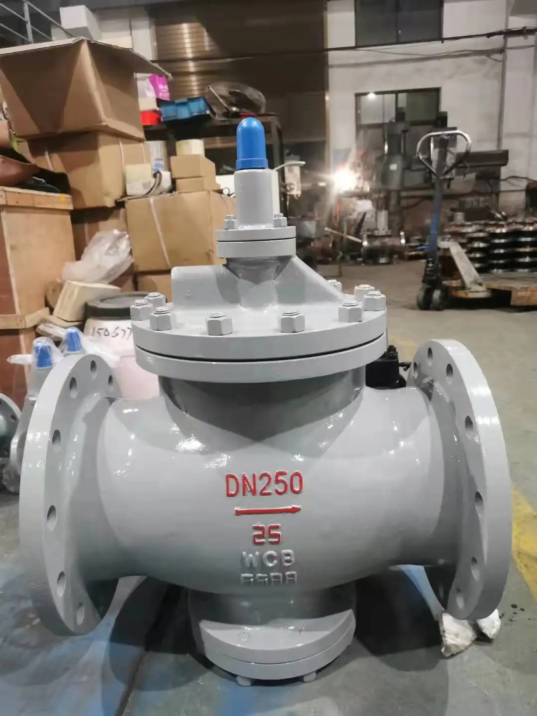 Factory Wholesale Yk43x-10p Plunger Type Stainless Steel Flange Pilot Diaphragm Type Pressure ...