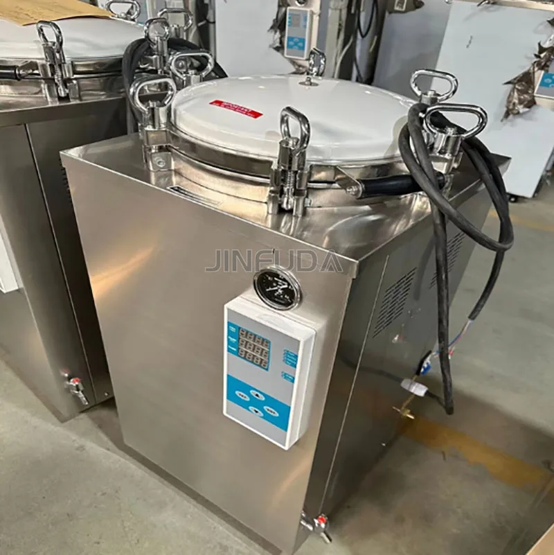 Vertical Pressure Steam Sterilizer Autoclave Machine 35L-150L