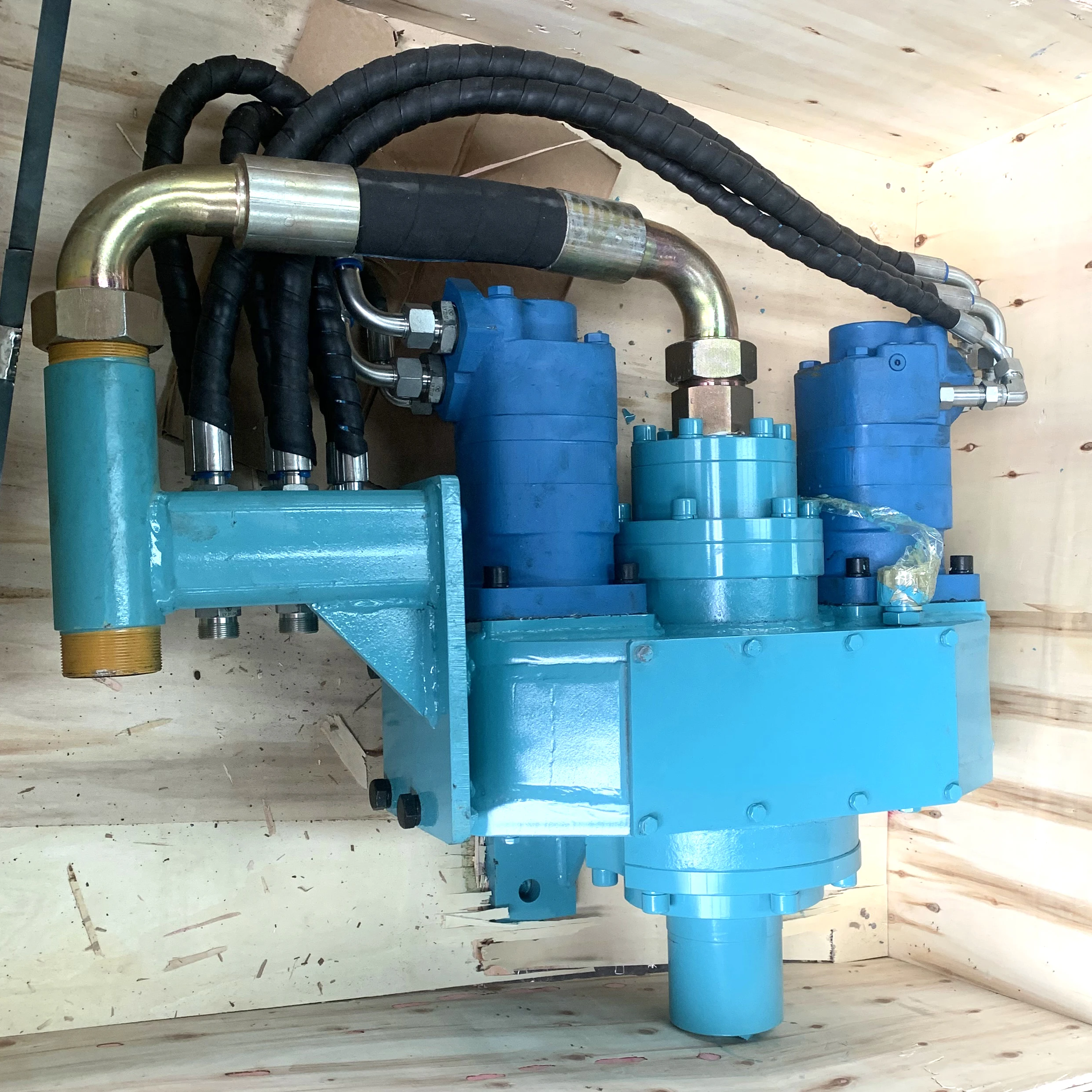 Efficient Hydraulic Motor Rotary Head for Water Well Drilling Rig Power