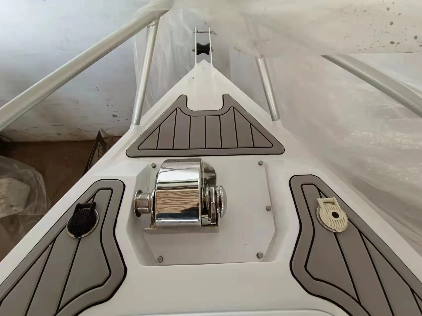 2023 Hot Sale 21ft Aluminum Cuddy Cabin Rowing Boat