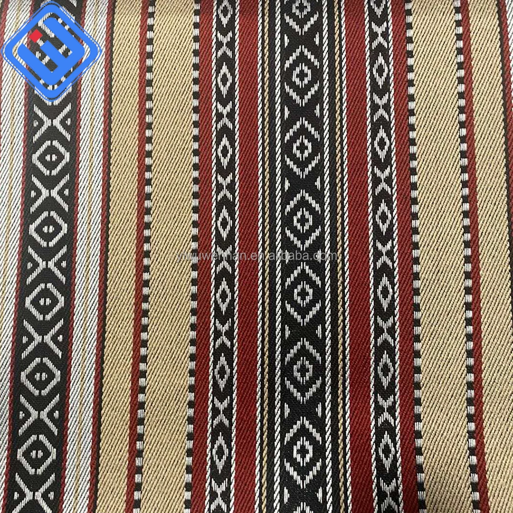 Arabian Sadu Jacquard Upholstery Fabric - Stylish & Durable