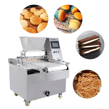 Automatic Biscuit Cookie Depositor Machine Industrial Rotary Cookie ...