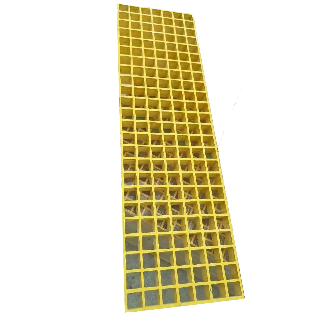 Fiberglass Plastic Frp Grating Flooring Chemical Plant Resin Fire ...