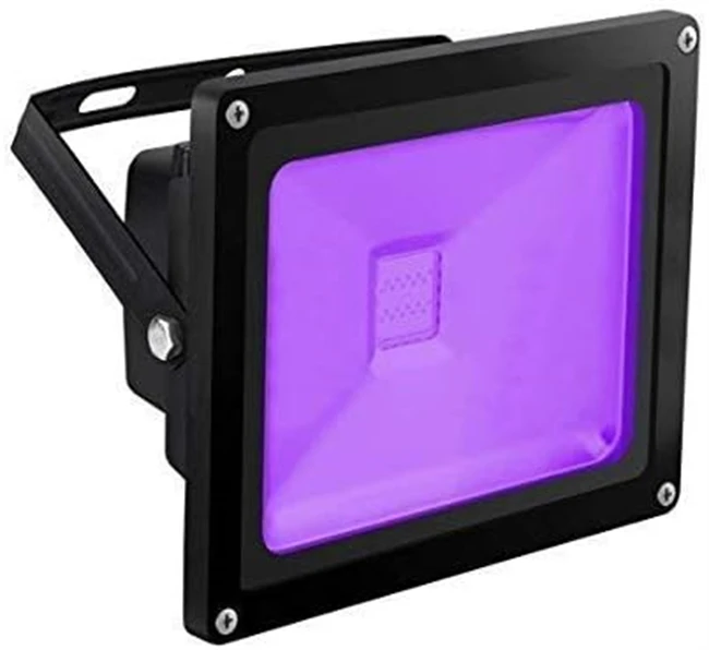 Black Light Glow Party 10W UV Flood Lamp 20W 30W 50W Ultraviolet LED ...