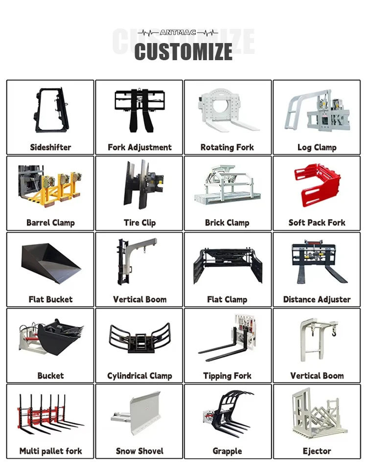 Custom Handle Telehandler Telescopic Electric Forklift Reach Mini ...