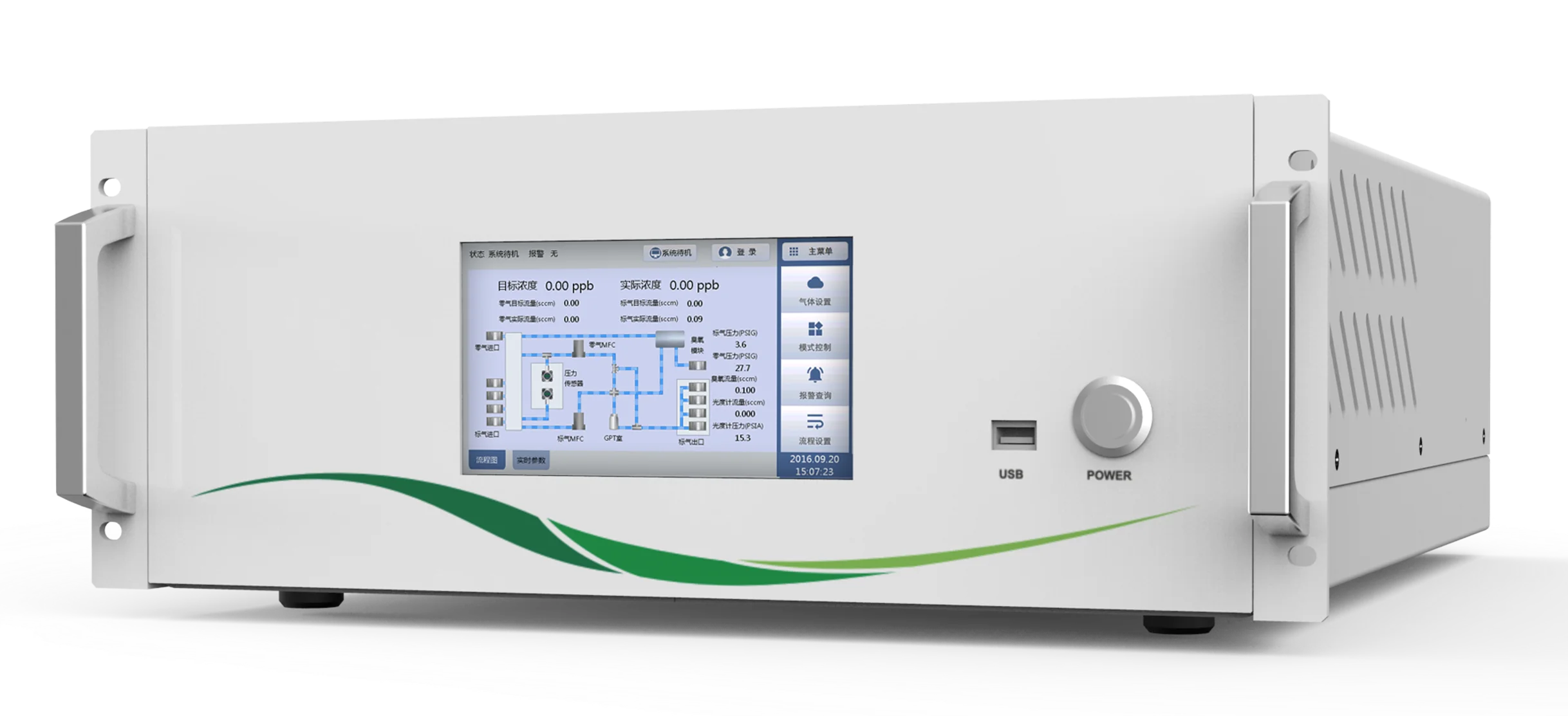 AELAB Dynamic Gas Dilution Calibrator AQMS-200 - Multi Point Calibrator