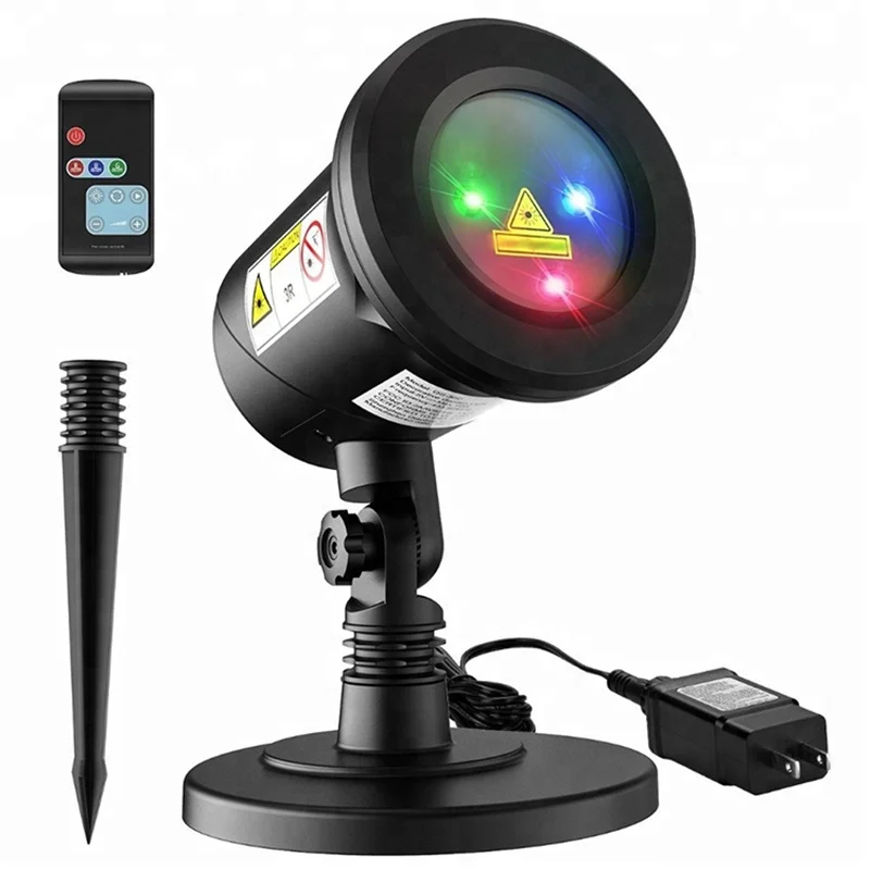 Rgb Motion Star Laser Light With Wireless Remote Control And Built-in ...