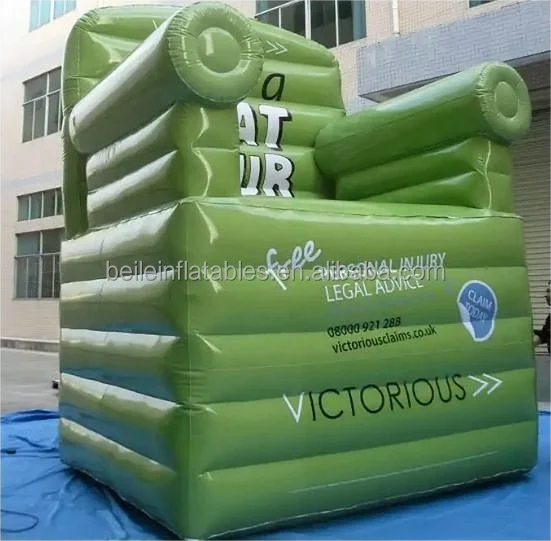 Beile Customized Giant PVC Portable Inflatable Lazy Couch for Camping ...