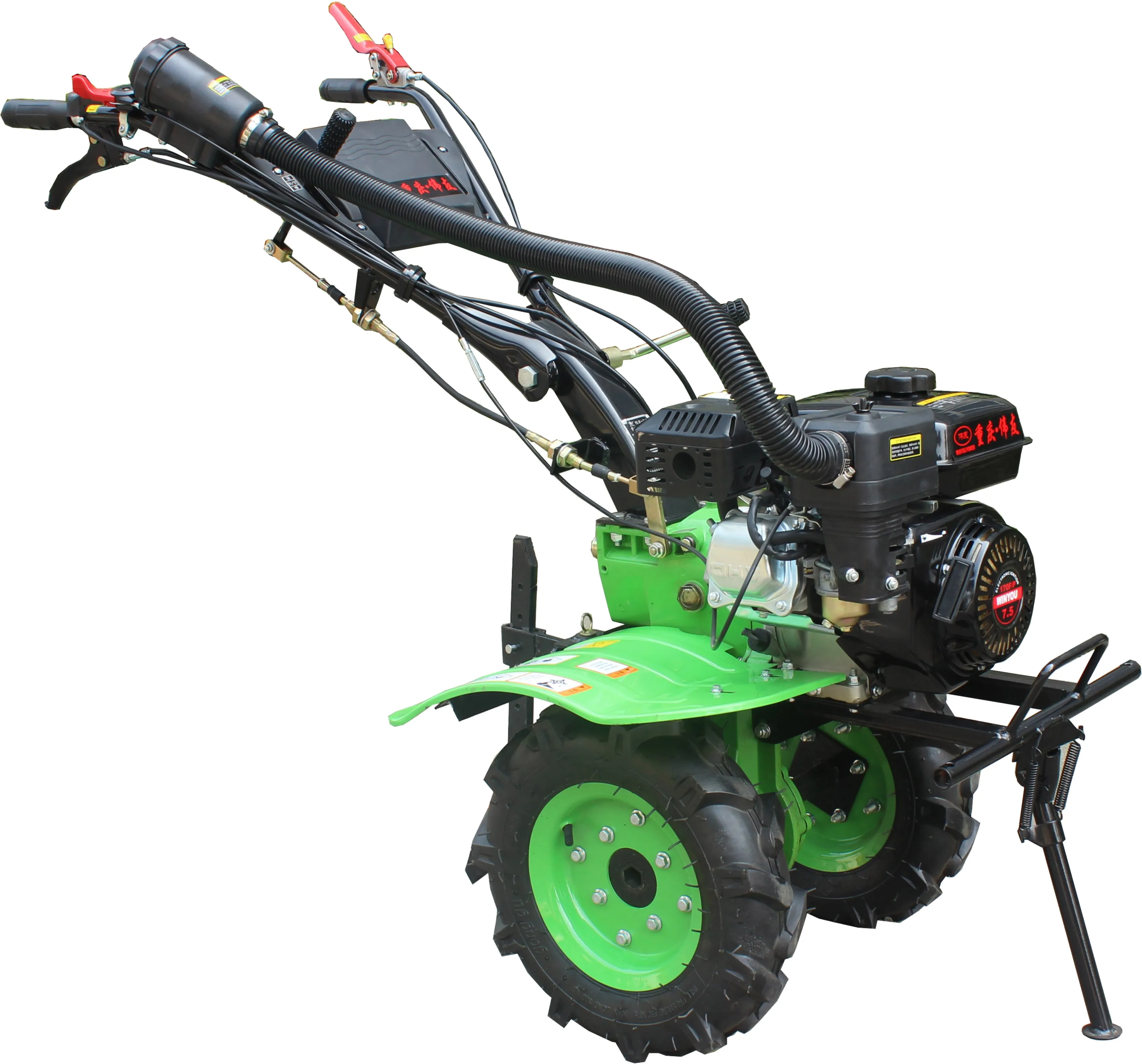 7.5 Hp 9 Hp Farm Mini Gasoline Motocultor Power Tiller Two Wheel Mini ...