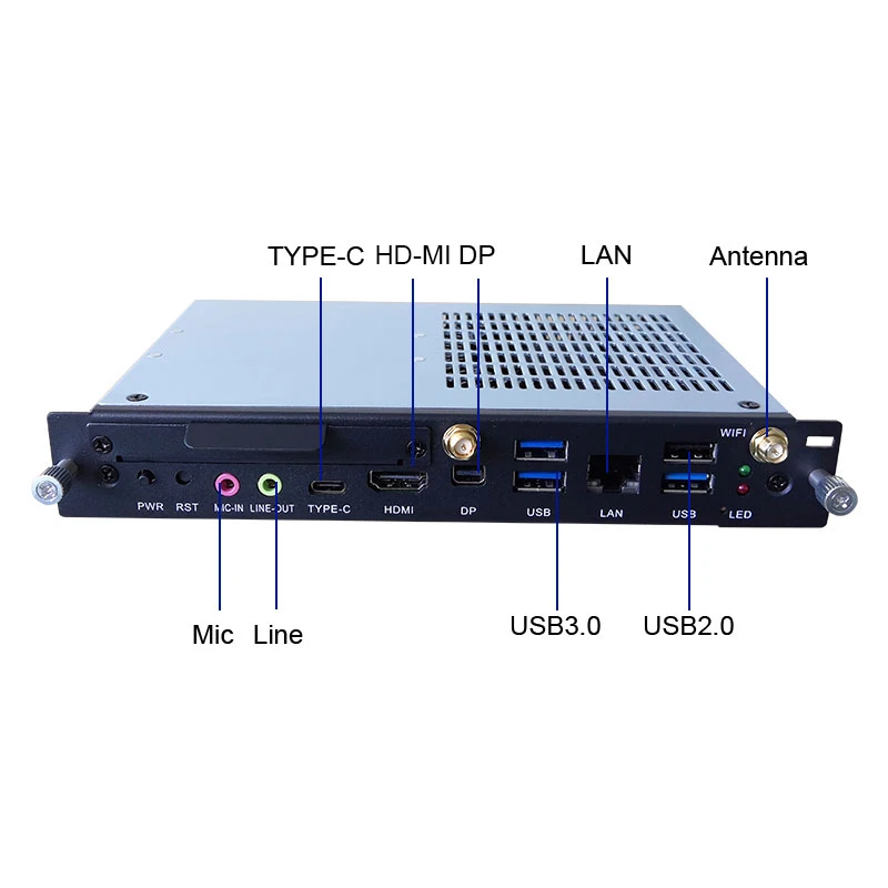 Small Host Thin Terminal 4k Hd Display Soft Routing Server I5-8265u ...