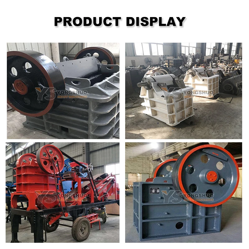 Small Soil 120tph Stone Jaw Crusher 10x24 Gravel Jaw Crusher Plant ...