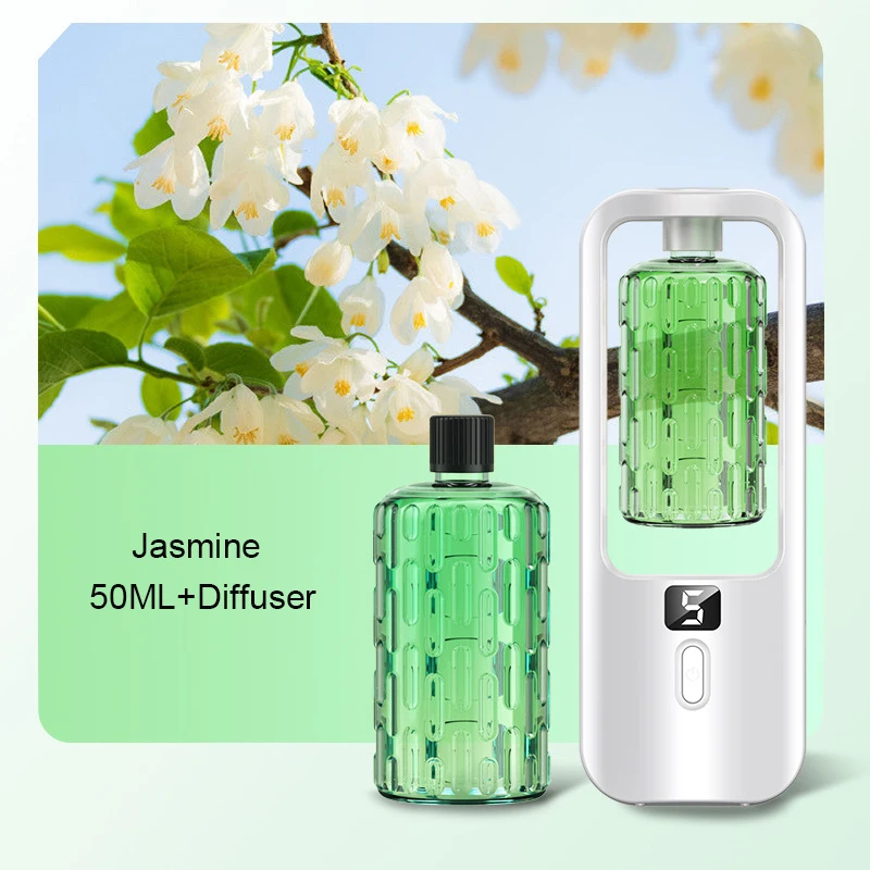 Custom Rechargeable Home Air Scent Diffuser Machine Waterless Car Aroma ...