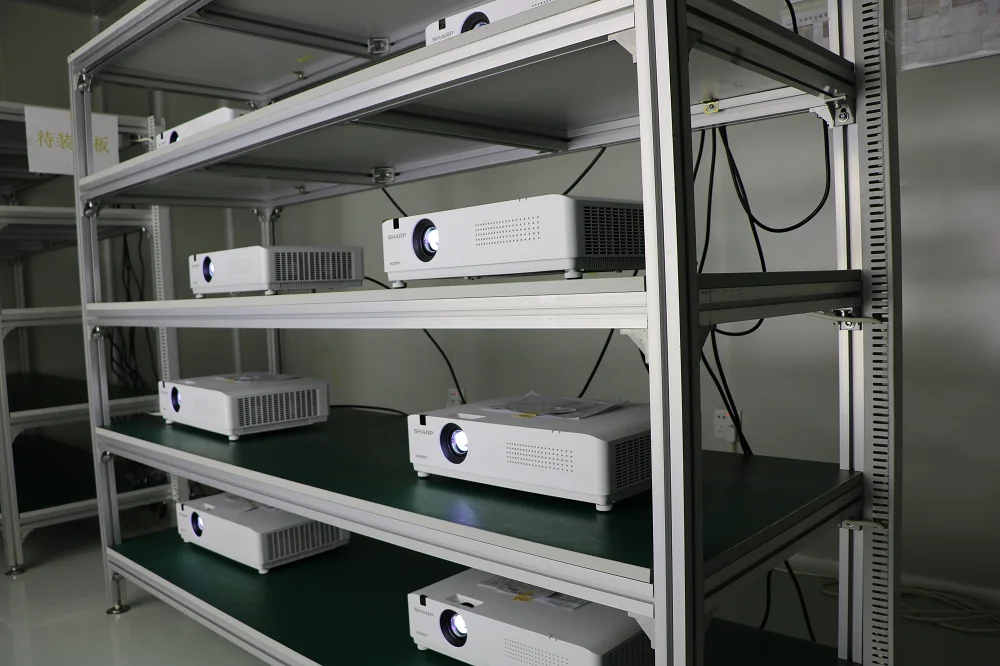 12K Ansi Lumens 3LCD Laser Projector - High Contrast 4K Display