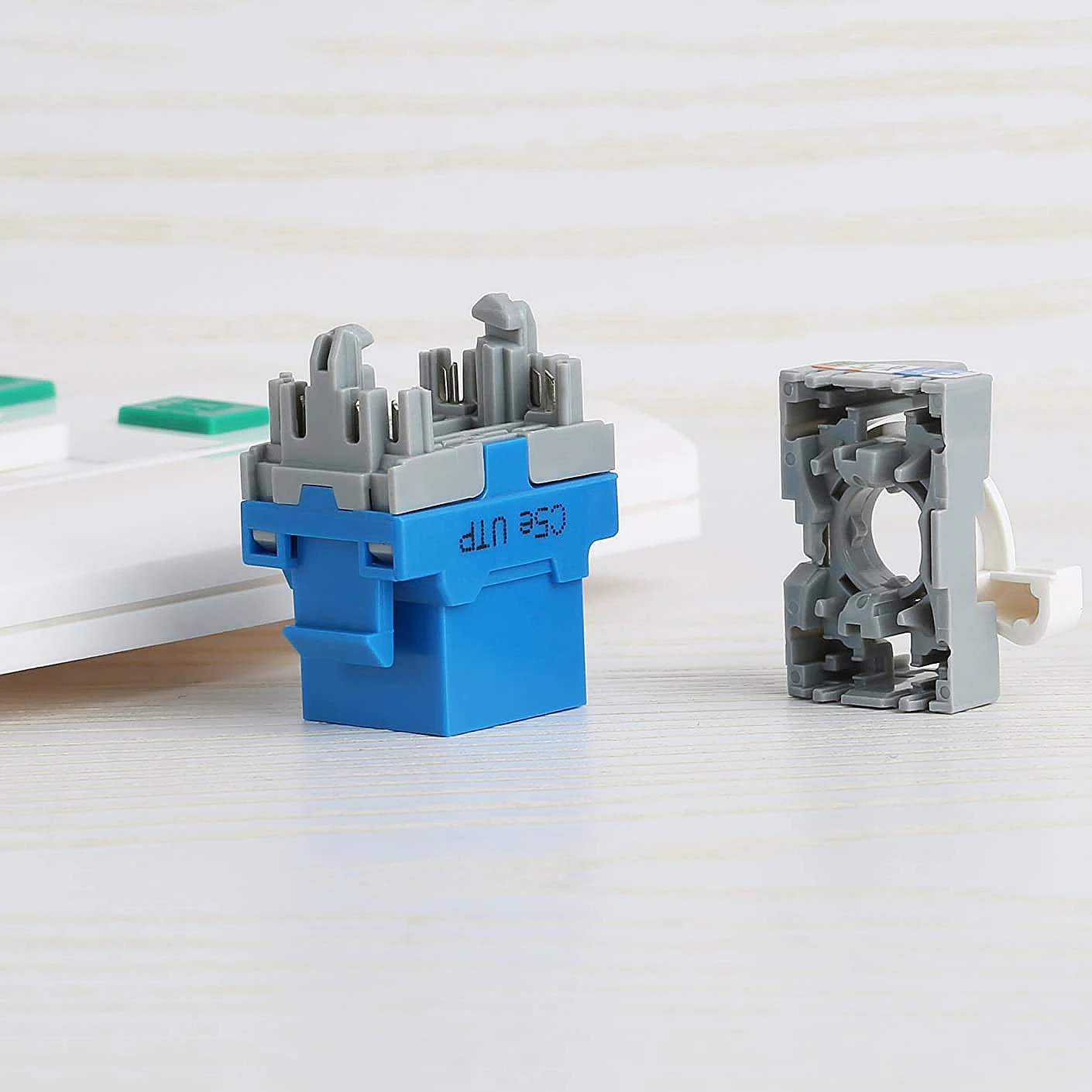 Legrand French Jacks Connectors Oem Cat5 Cat5e Degree Utp Plate Wall ...