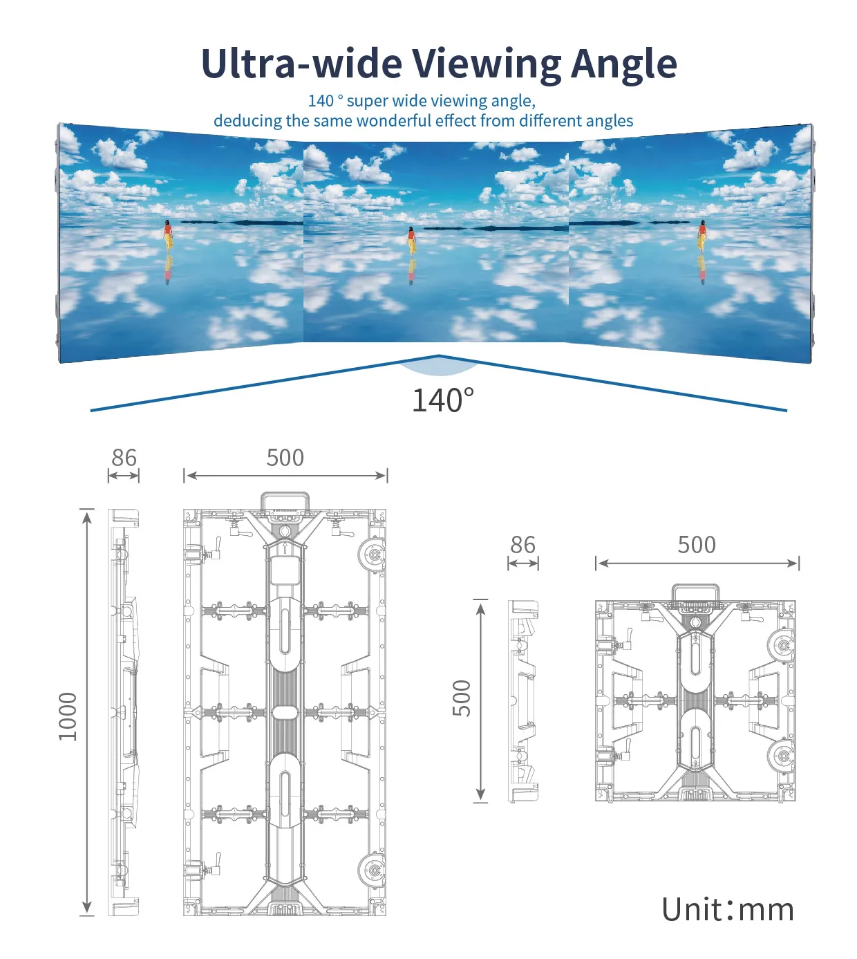 Professional OEM 4k P25 Outdoor Dj Booth Football Stadium Perimeter ...