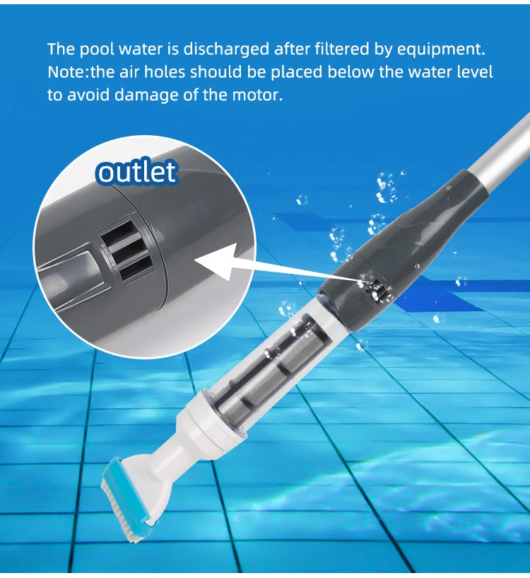 Rechargeable Handheld Swimming Pool Portable Vacuum Cleaner