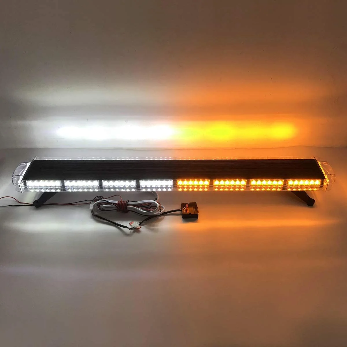 20" To 50" Led Strobe Flash Warning Light Bar Car Trucks Beacons Safety ...